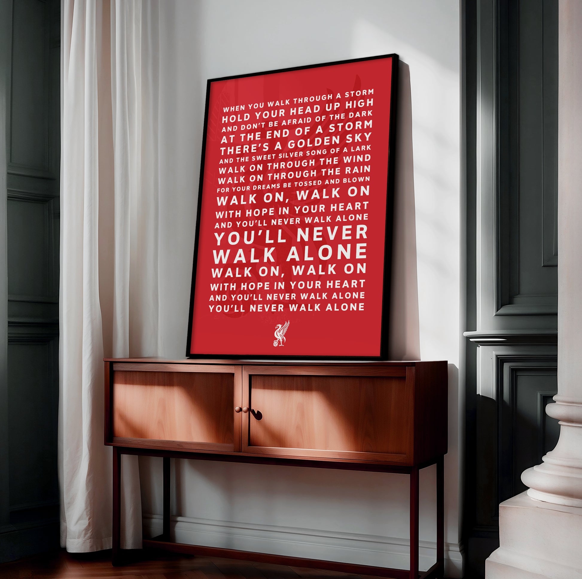 Liverpool Chant 'YNWA' Poster – Offside Posters
