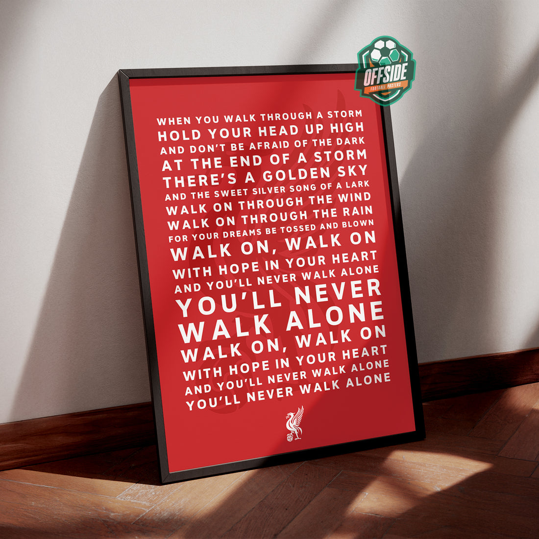 Liverpool Chant 'YNWA' Poster – Offside Posters