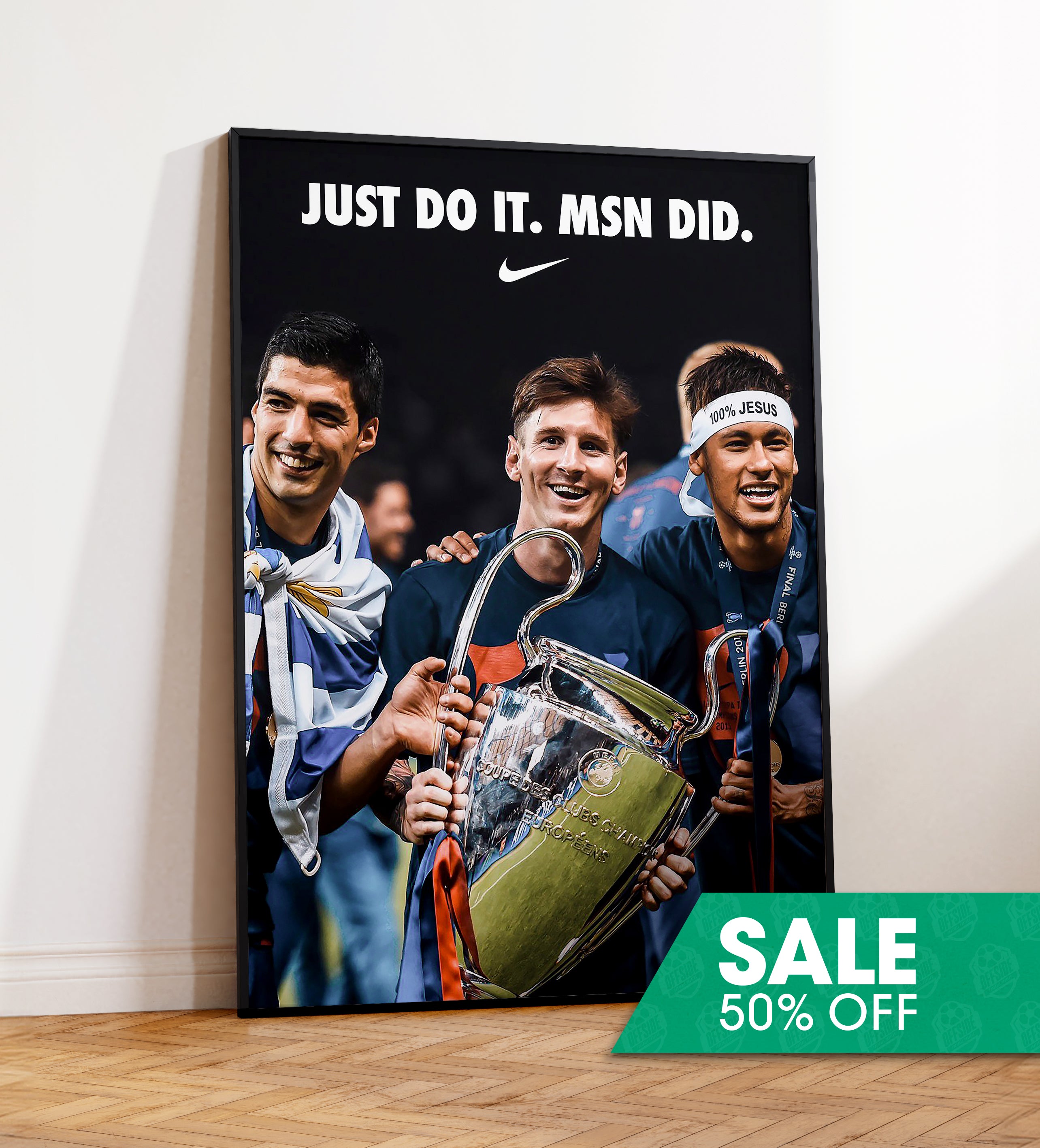 MSN Champions League Poster – Offside Posters