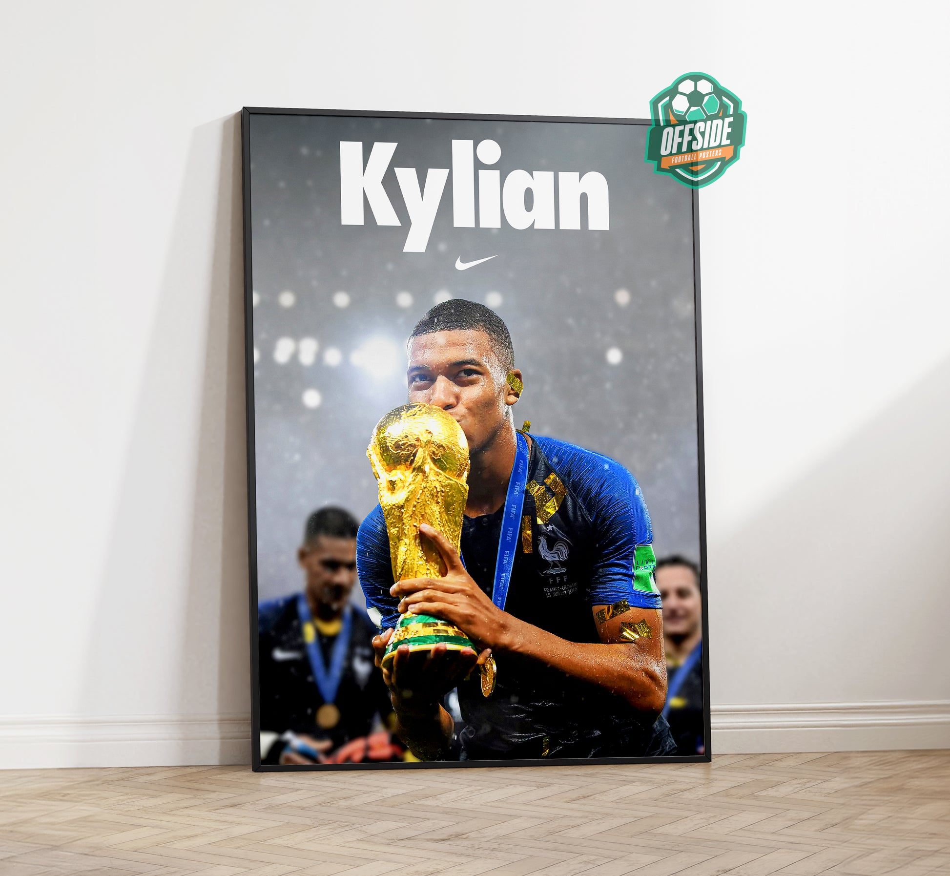 Kylian Mbappe 'World Cup' Poster – Offside Posters