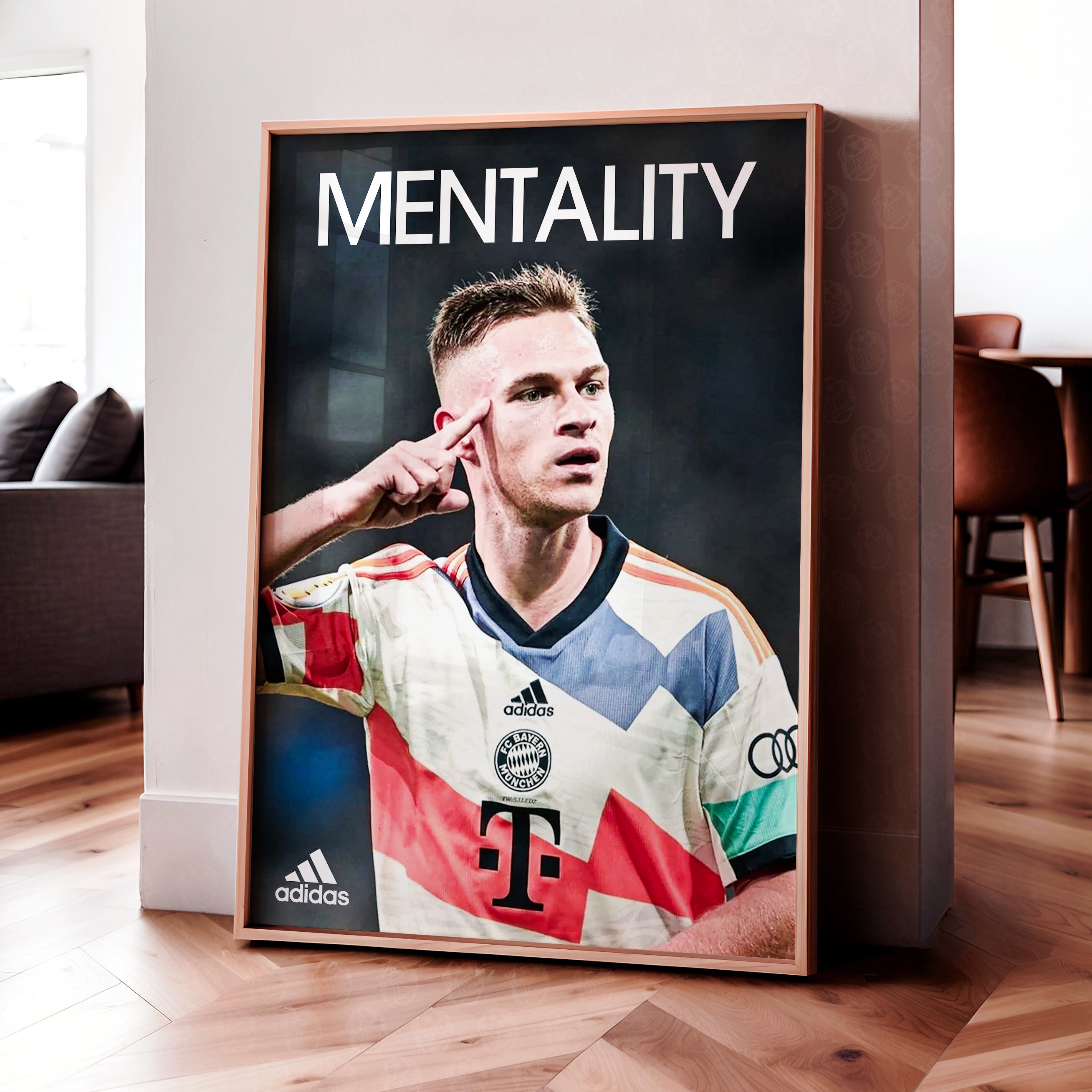Joshua Kimmich 'Mentality' Poster – Offside Posters