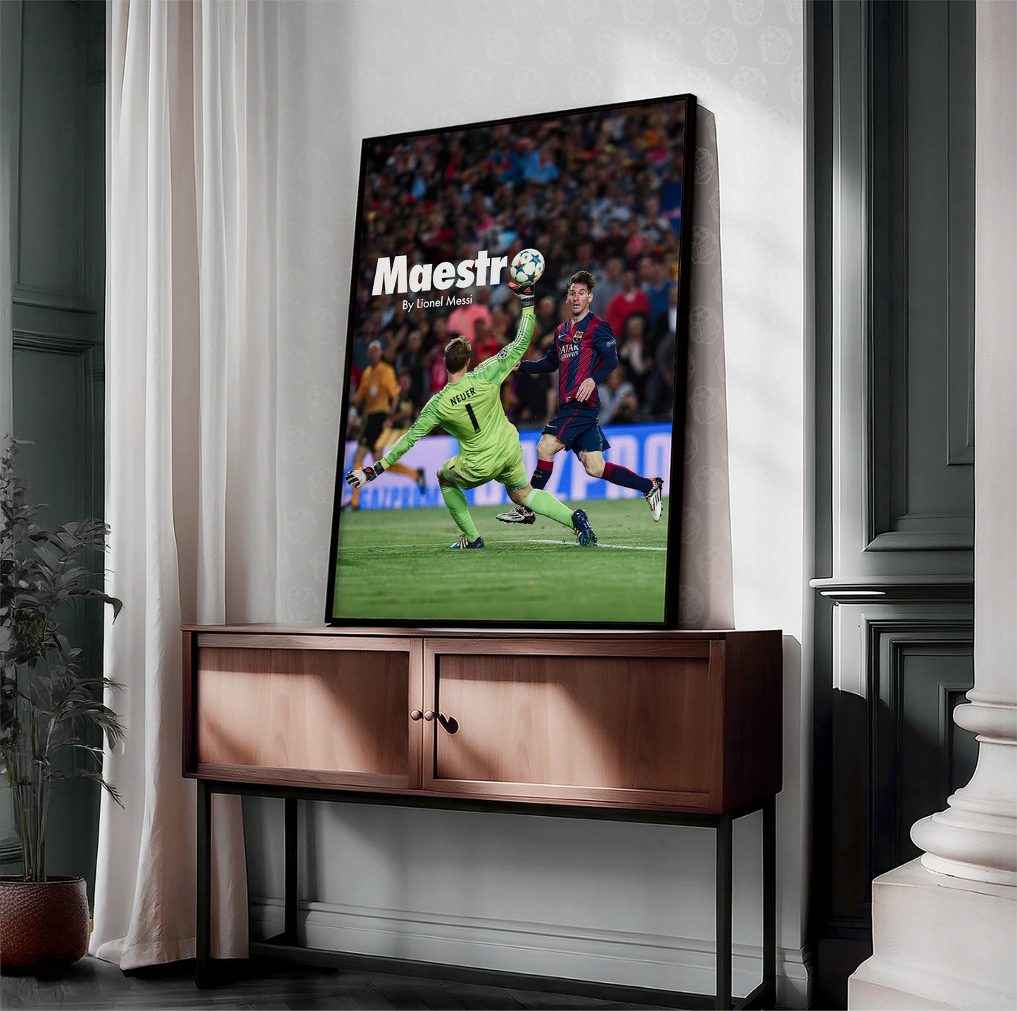Lionel Messi 'Maestro' Poster – Offside Posters
