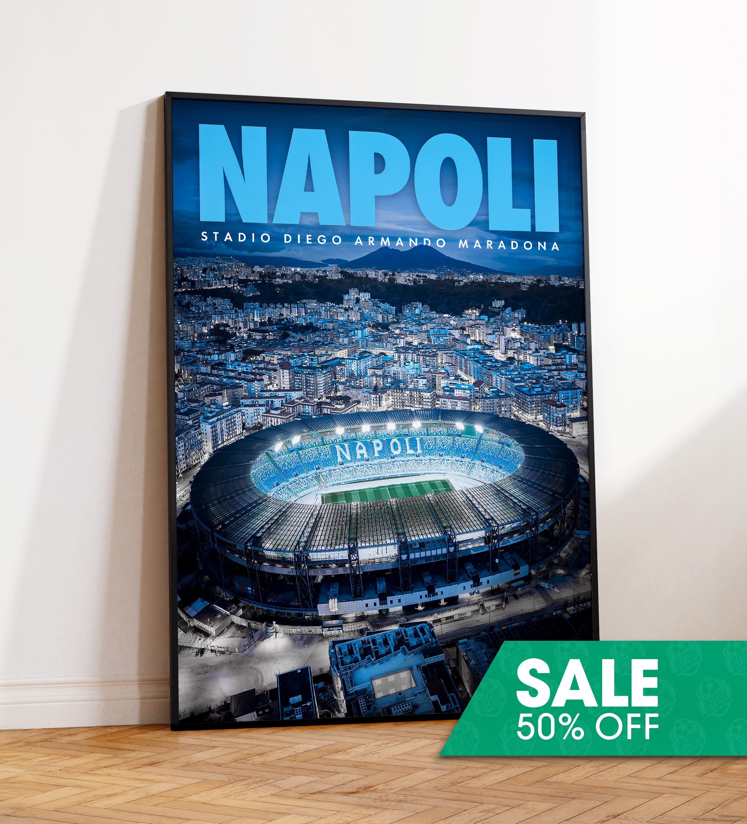Napoli Stadium Poster – Offside Posters