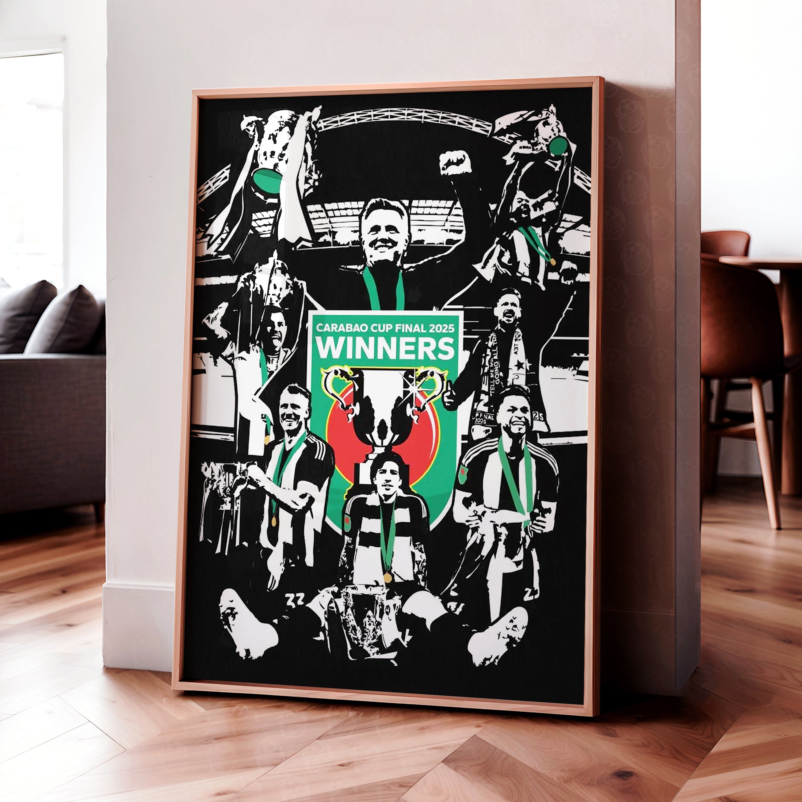 Newcastle United 'Carabao Cup' Poster – Offside Posters