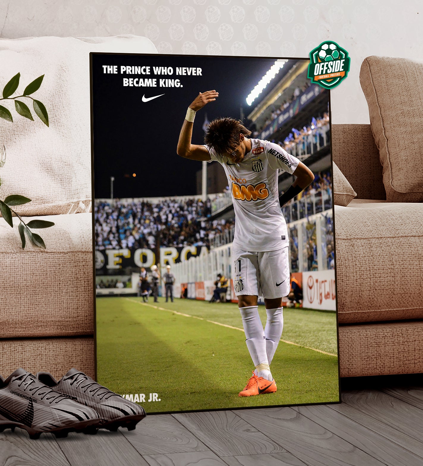 Neymar 'Prince' Poster – Offside Posters