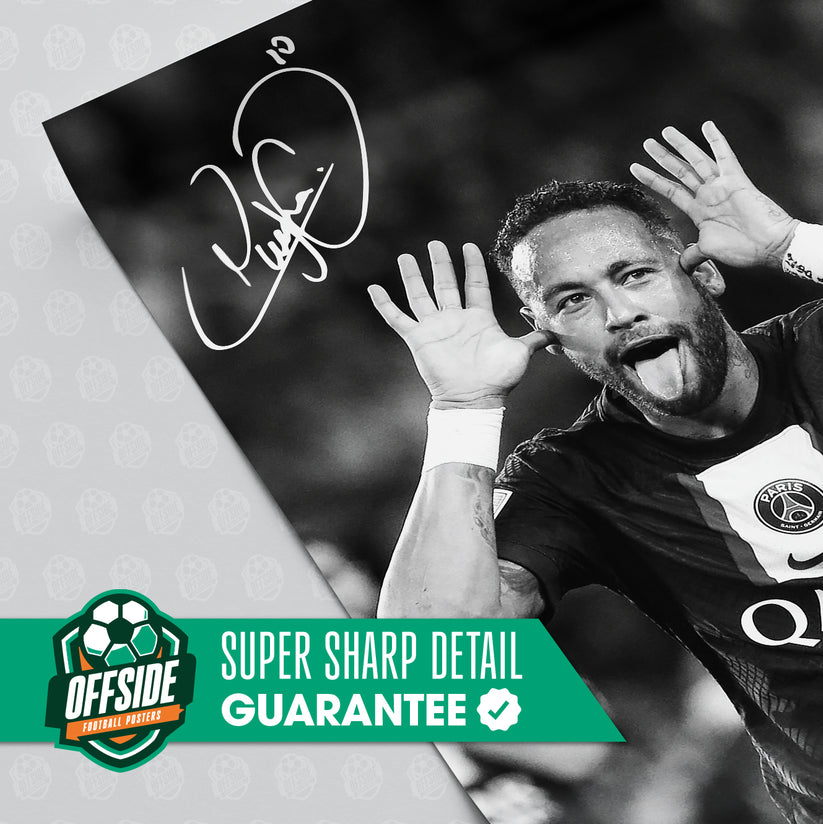 Neymar Signature Poster – Offside Posters