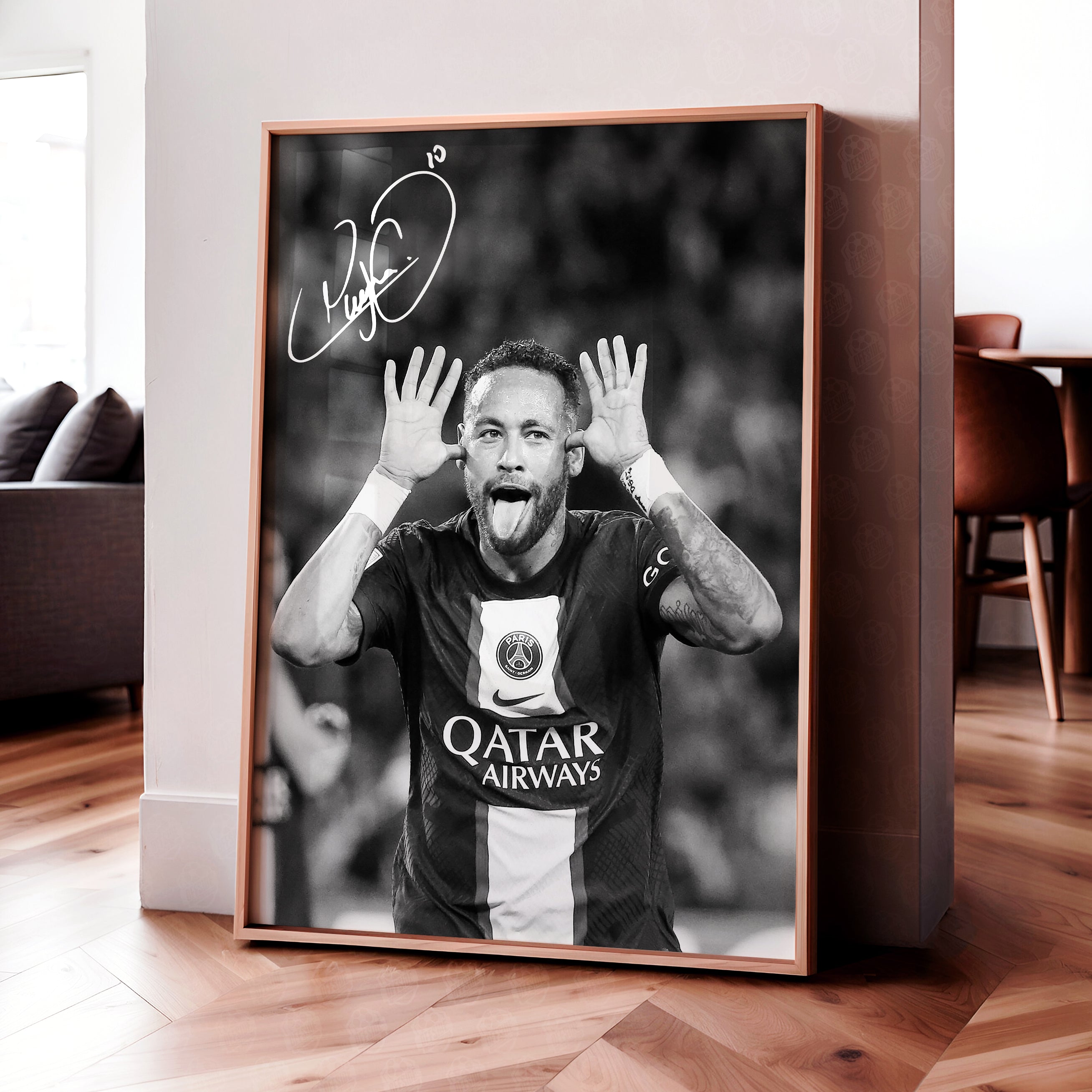Neymar Signature Poster – Offside Posters