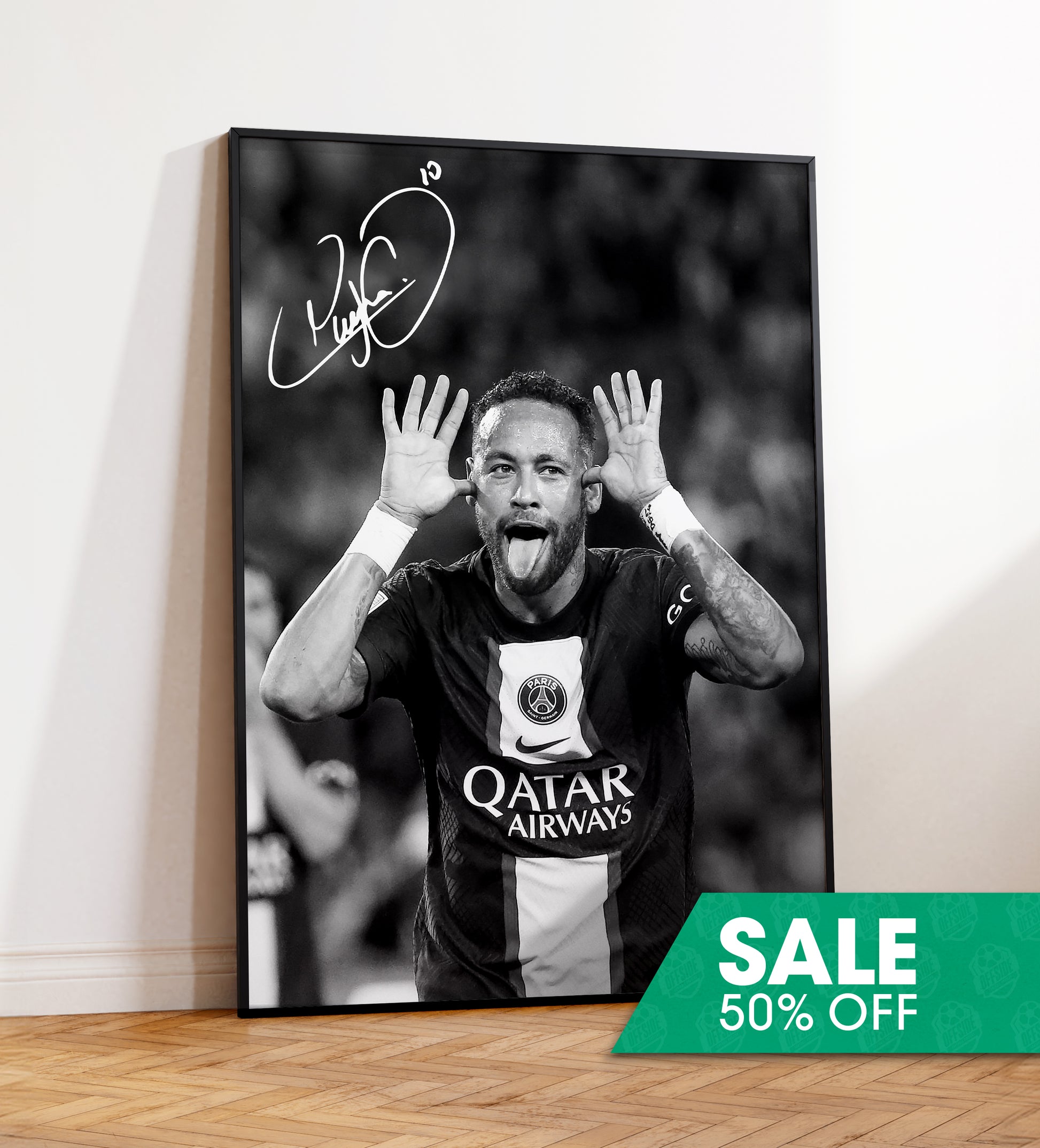 Neymar Signature Poster – Offside Posters