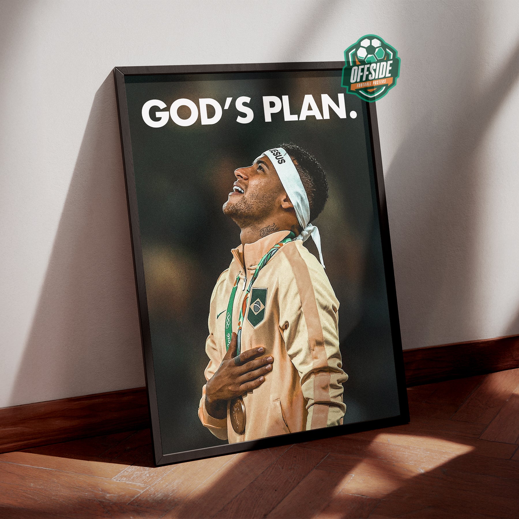 Neymar 'God's Plan' Poster – Offside Posters