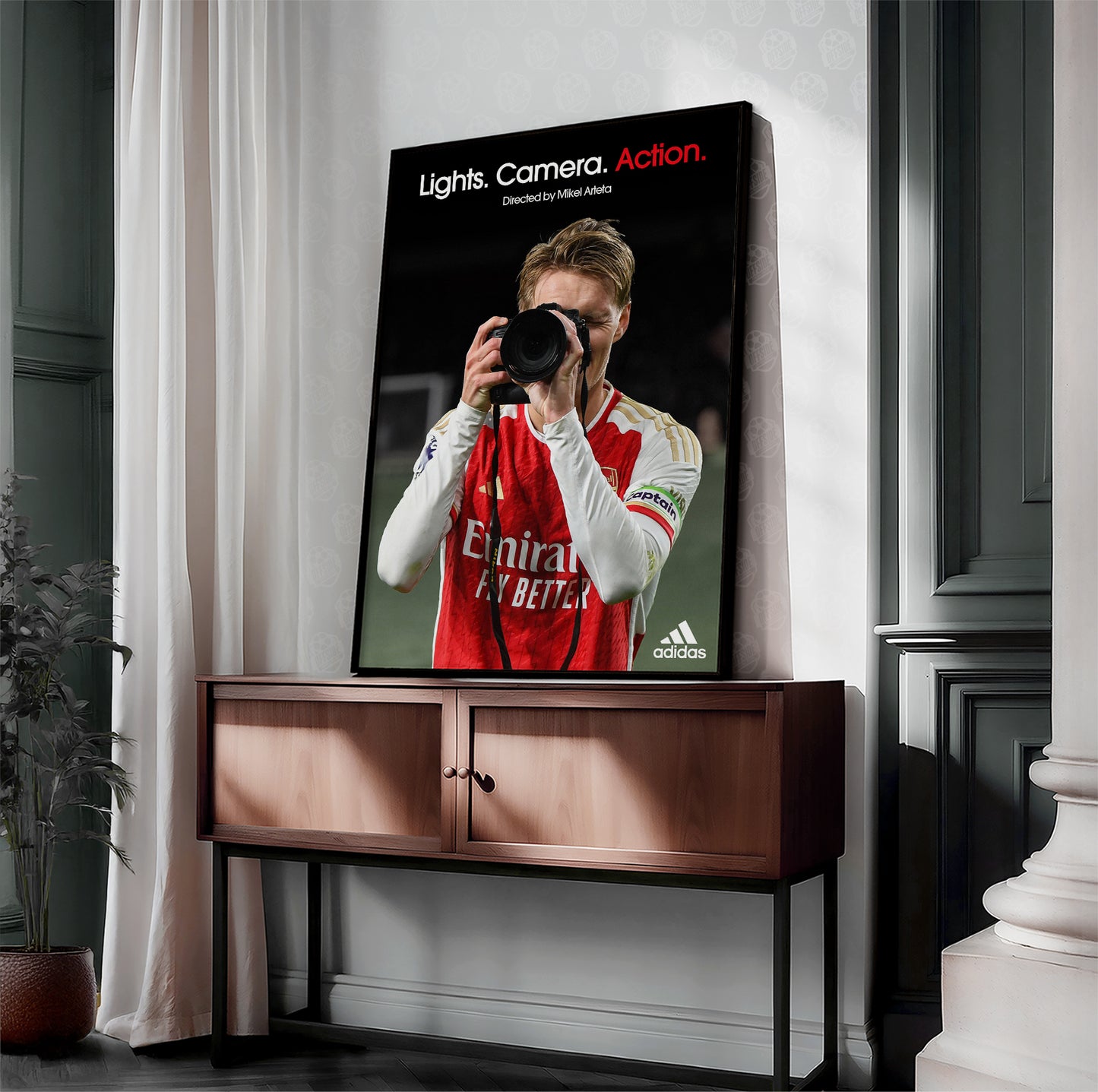 Martin Odegaard 'Action' Poster – Offside Posters