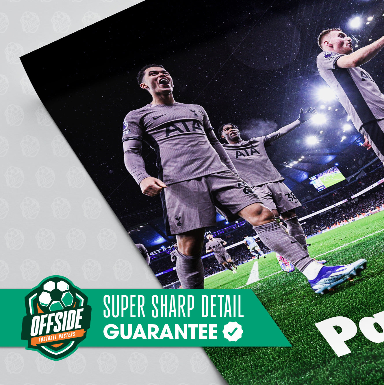 Tottenham Hotspur 'Passion' Poster – Offside Posters