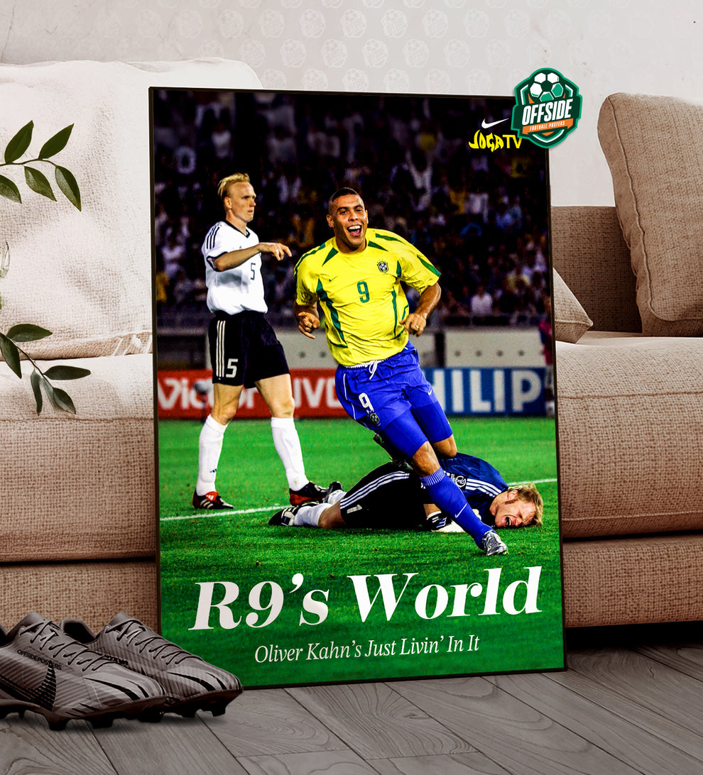 Ronaldo 'R9's World' Poster – Offside Posters
