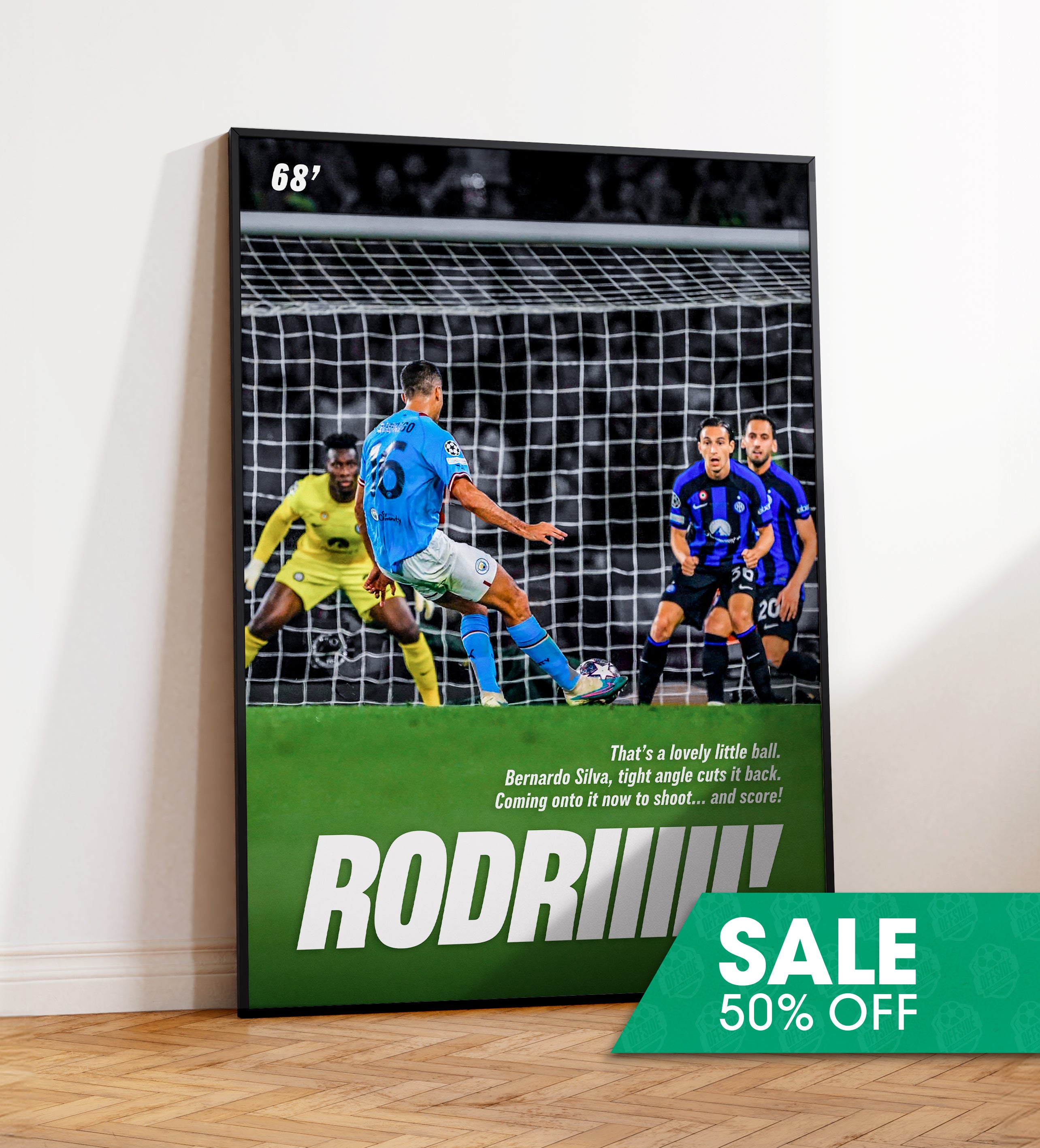Rodri Poster – Offside Posters