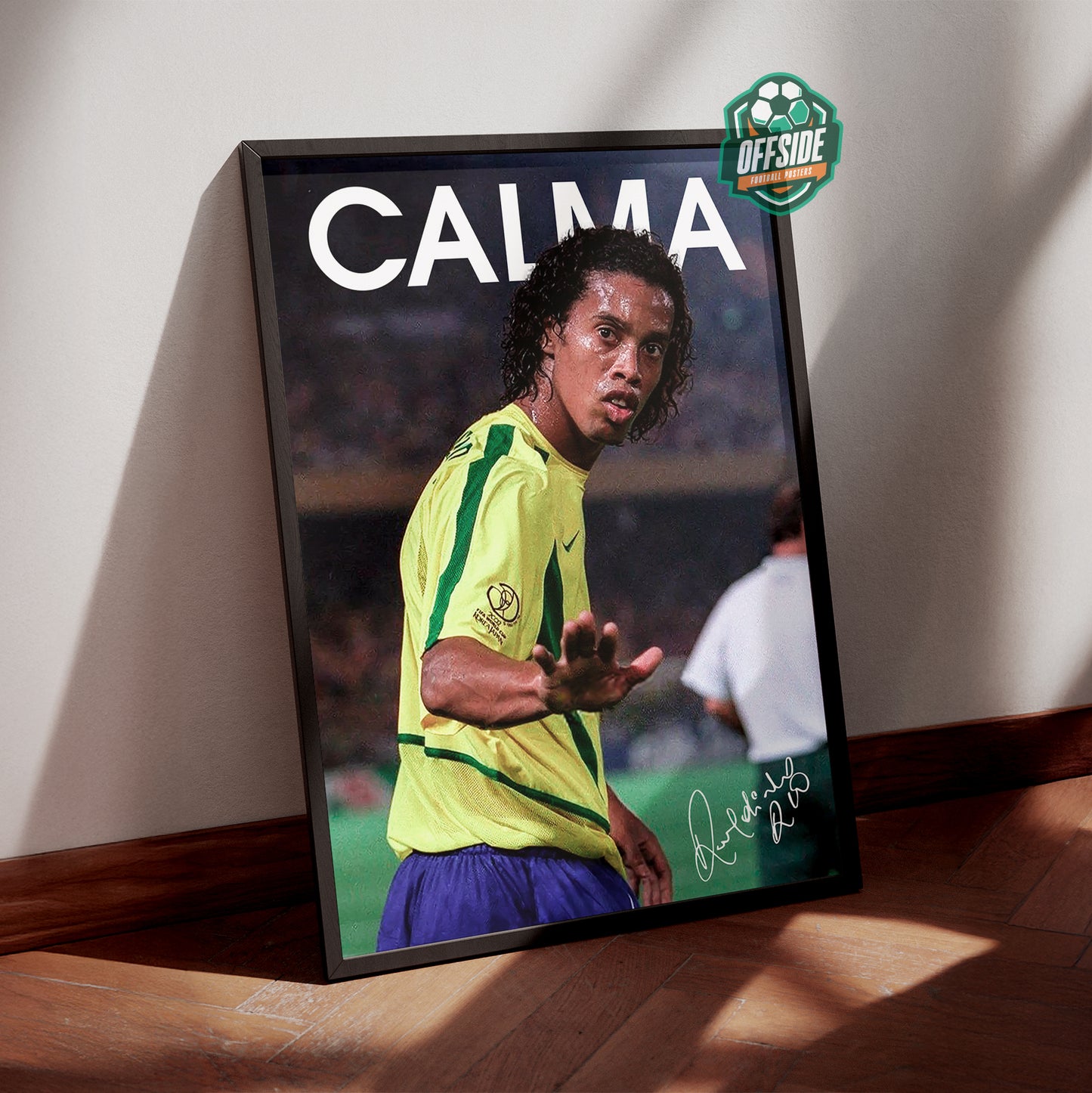 Ronaldinho 'Calma' Poster – Offside Posters