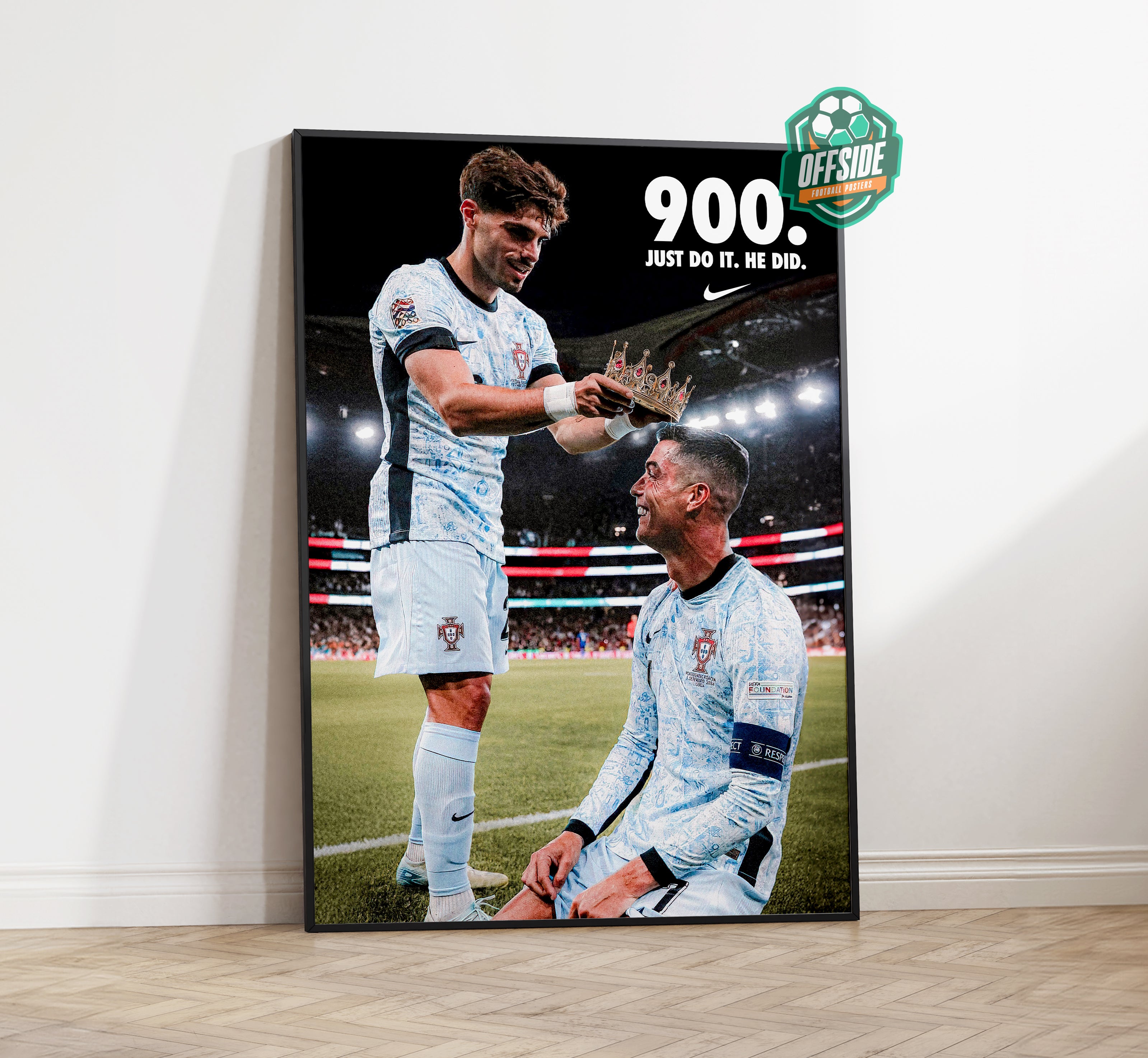 Cristiano Ronaldo '900' Poster – Offside Posters