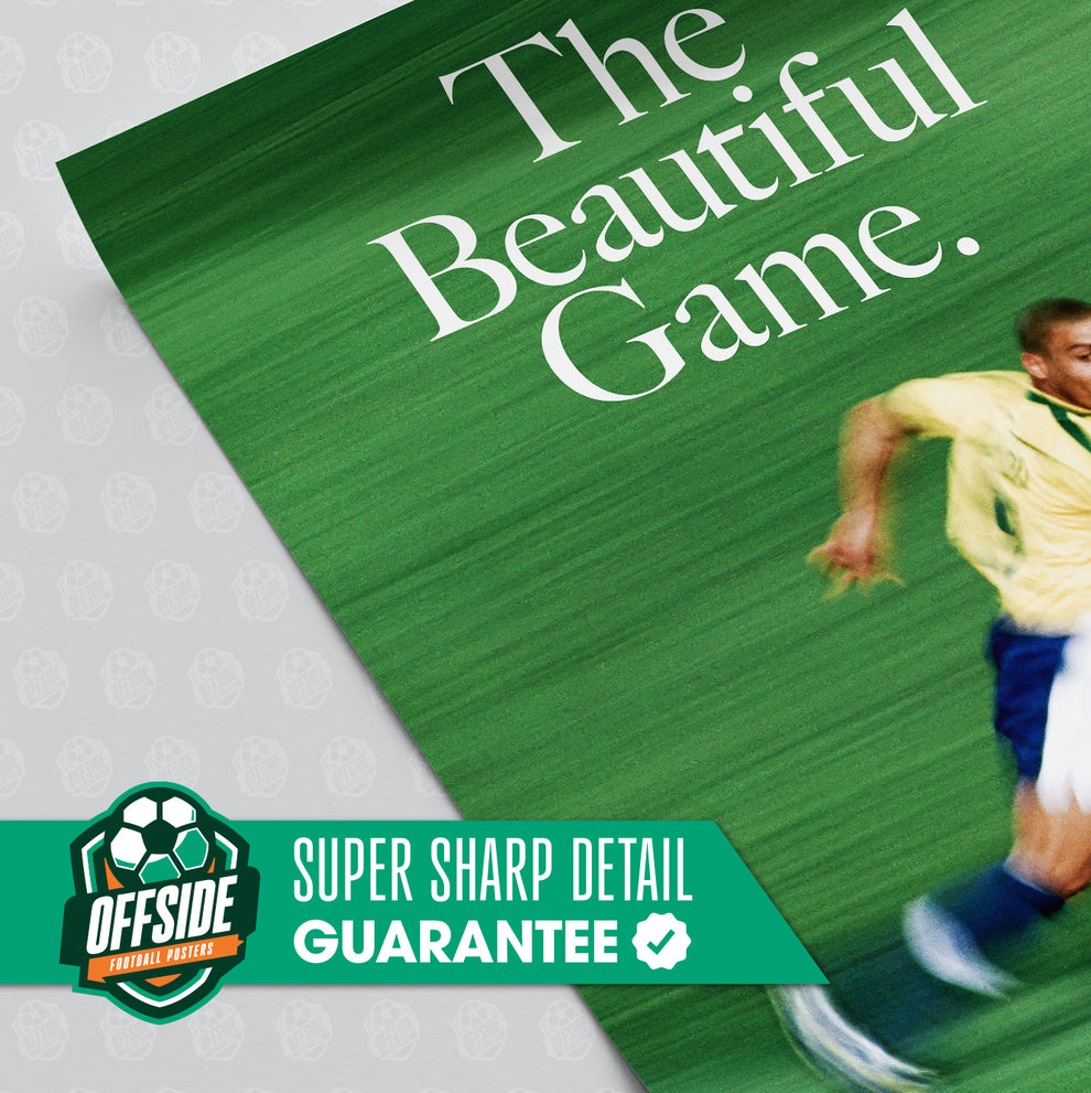 Ronaldo 'The Beautiful Game' Poster – Offside Posters