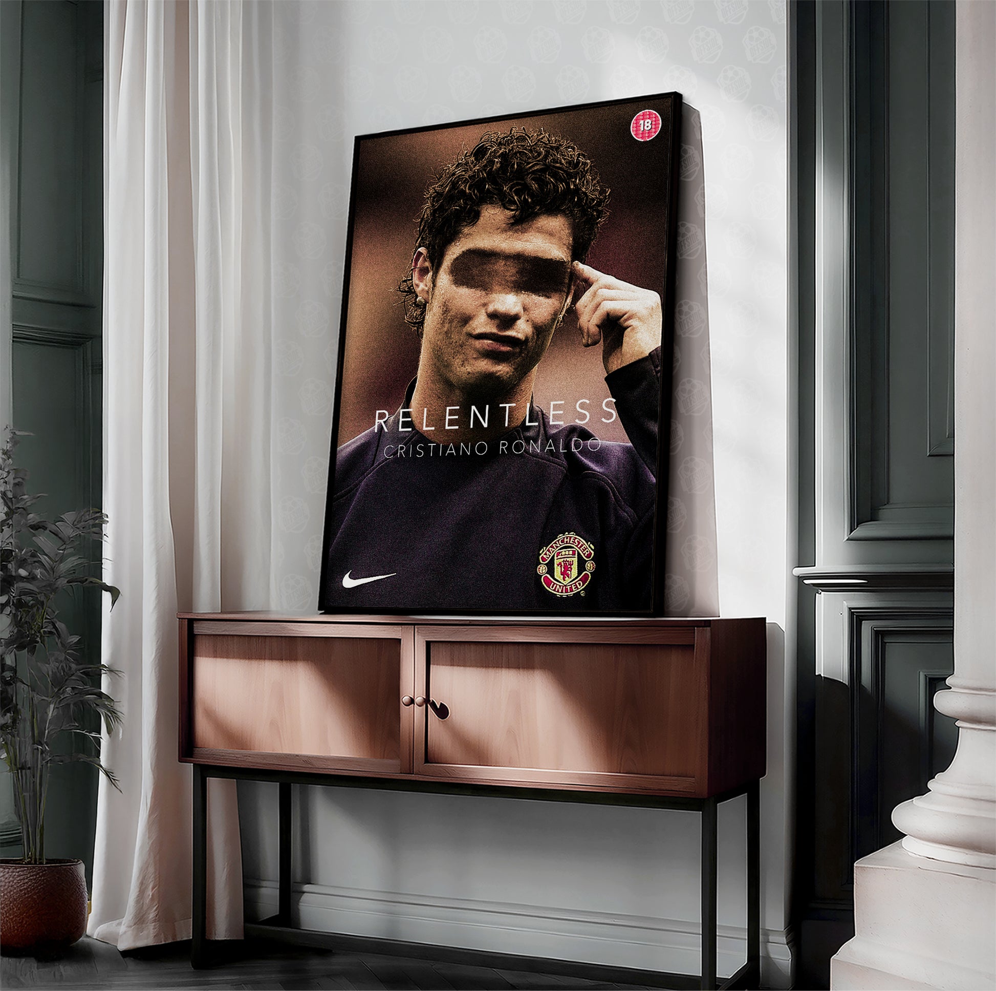 Cristiano Ronaldo 'Relentless' Poster – Offside Posters