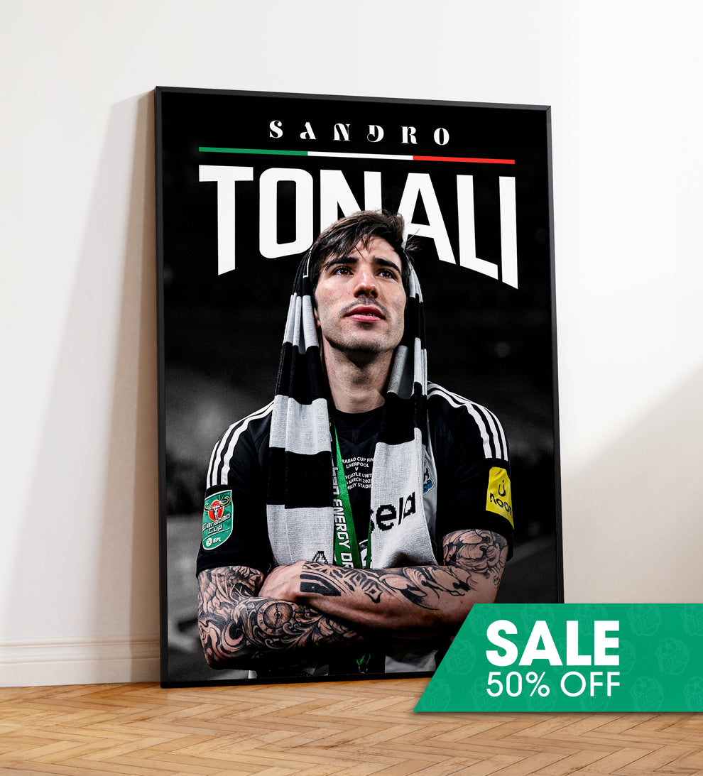 Sandro Tonali Poster – Offside Posters