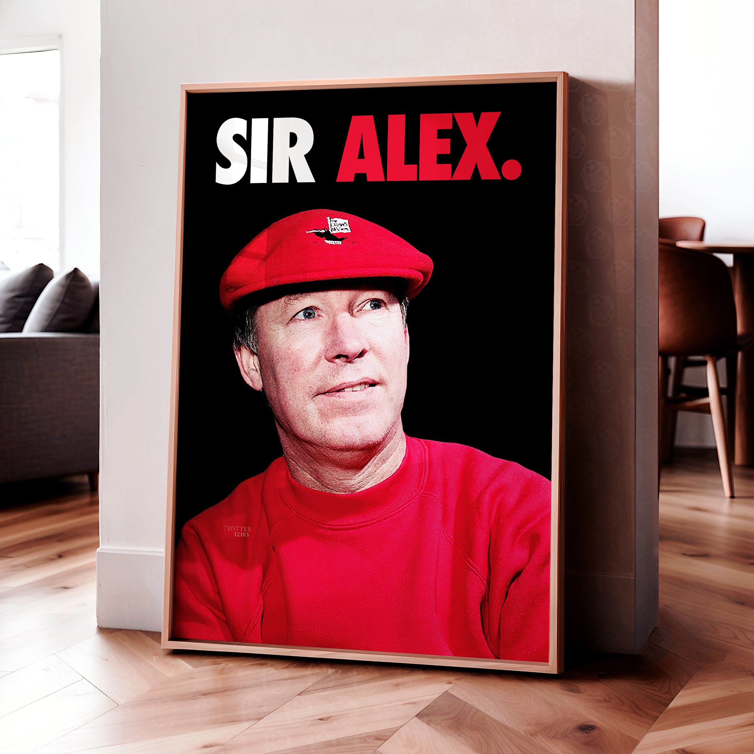 SAF 'Sir Alex' Poster – Offside Posters