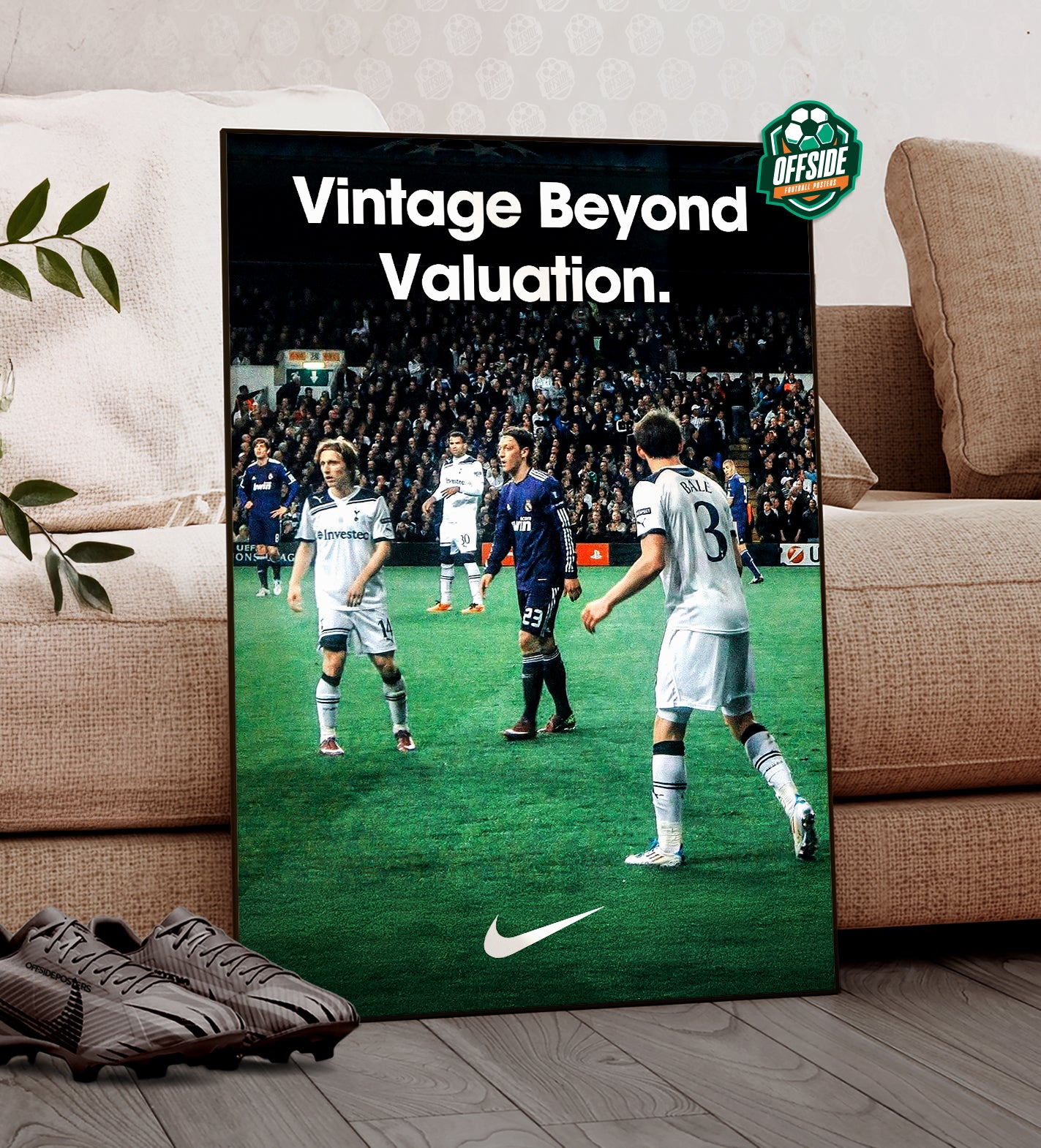 Tottenham Hotspur 'Vintage' Poster – Offside Posters