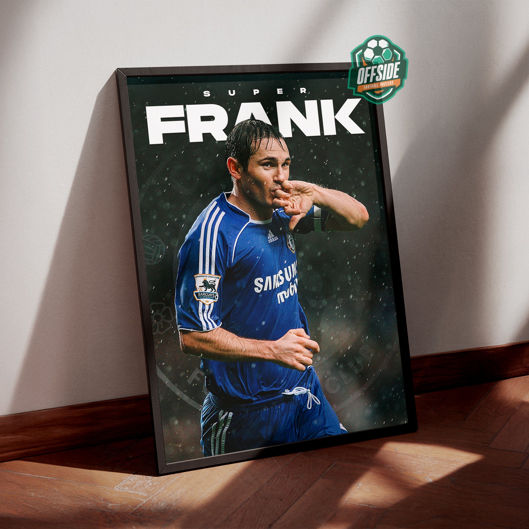 'Super Frank' Lampard Poster – Offside Posters