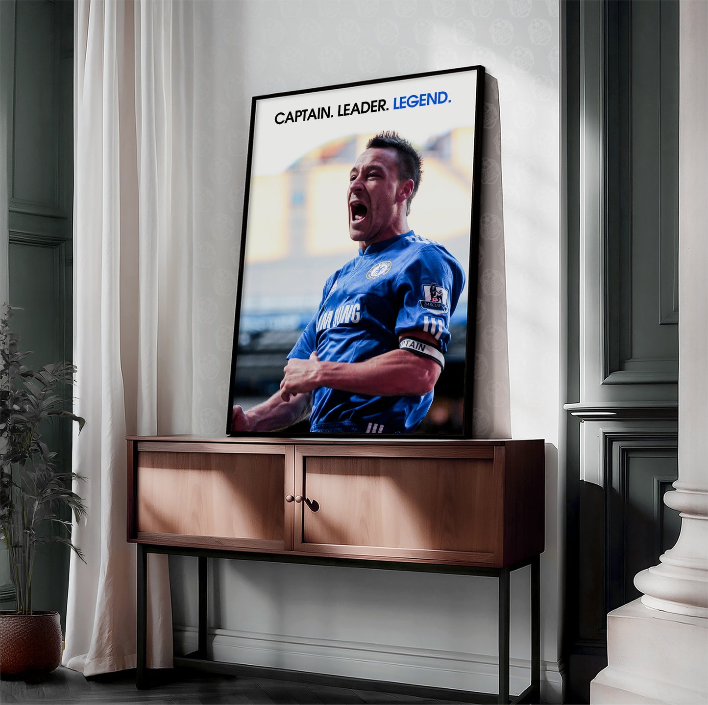 John Terry 'Captain. Leader. Legend.' Poster – Offside Posters
