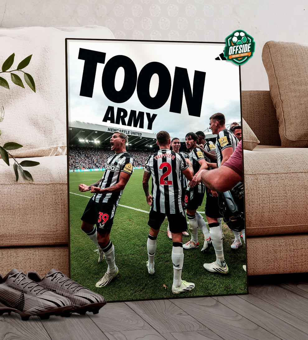 Newcastle United 'Toon Army' Poster – Offside Posters