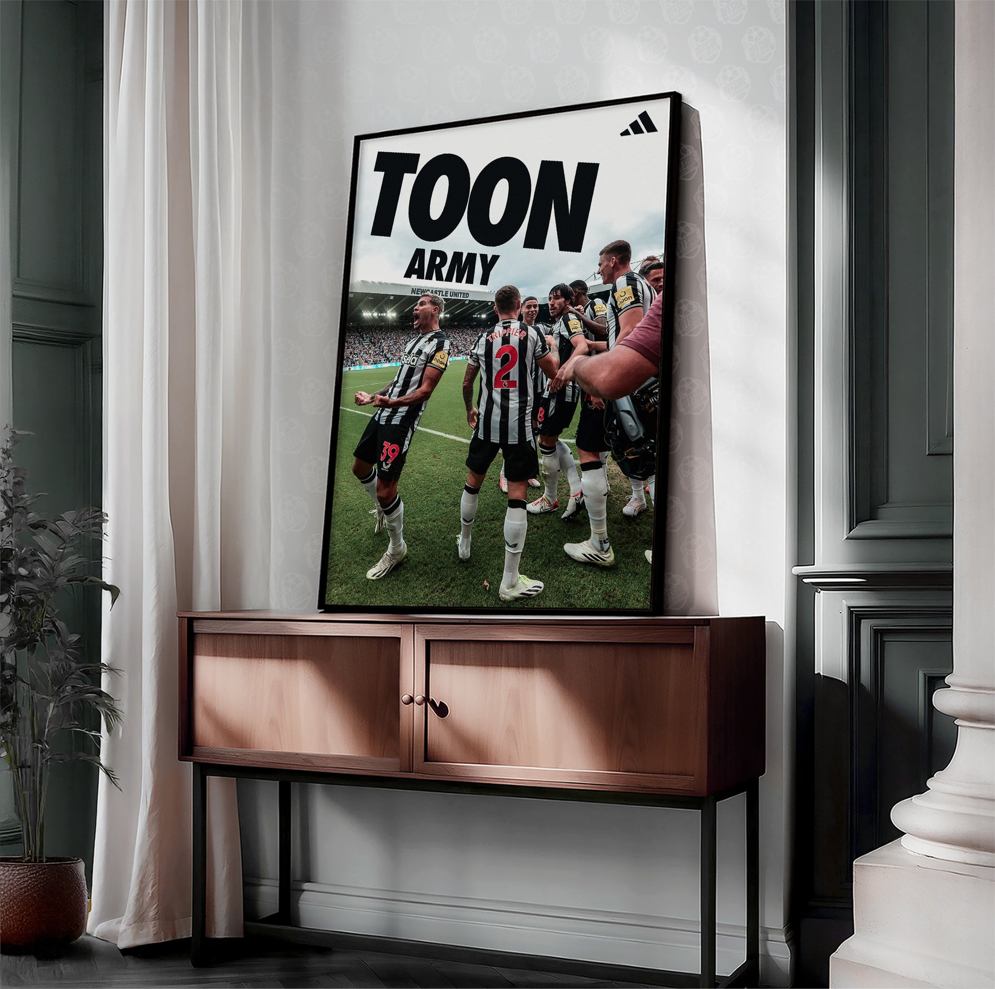 Newcastle United 'Toon Army' Poster – Offside Posters