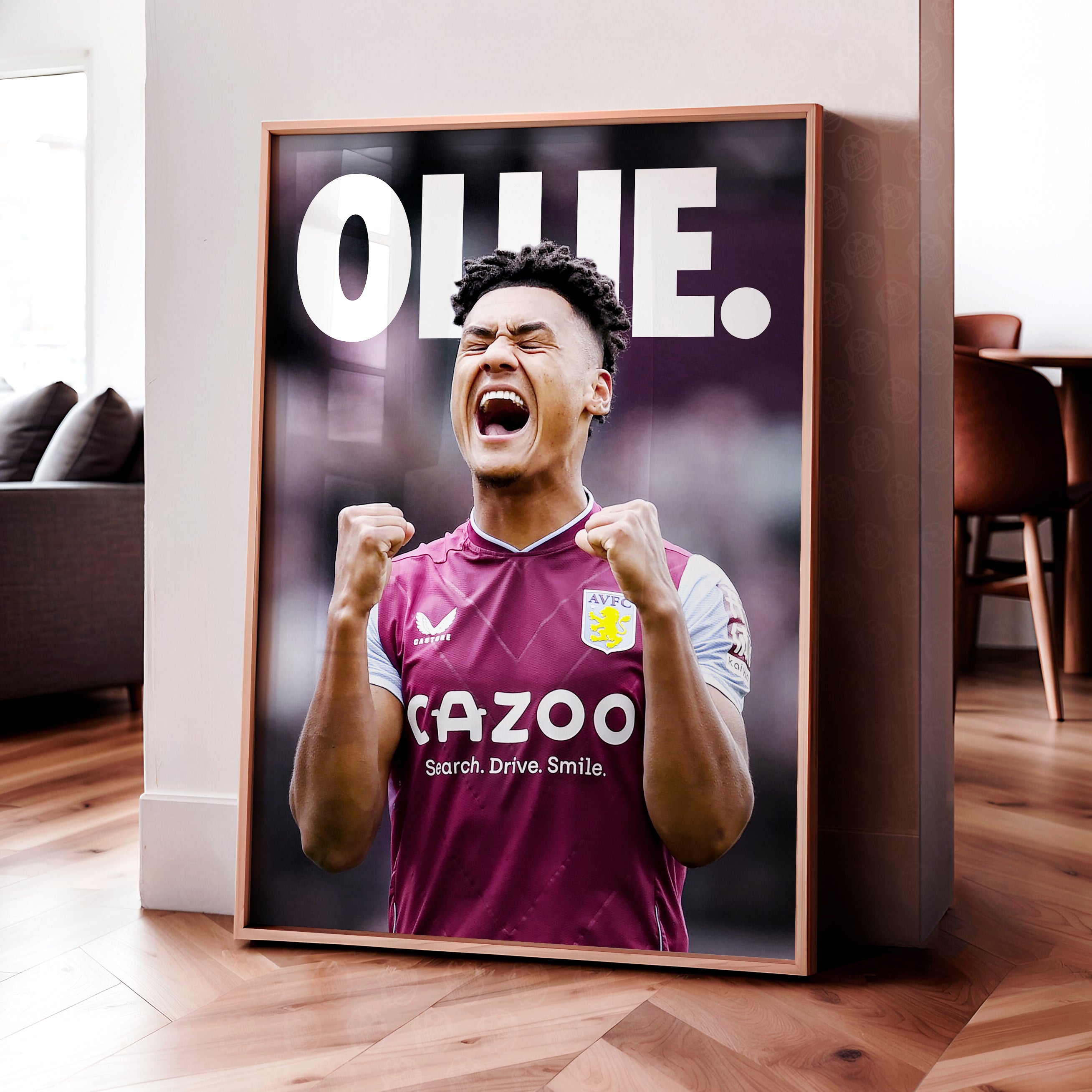 Ollie Watkins Poster – Offside Posters