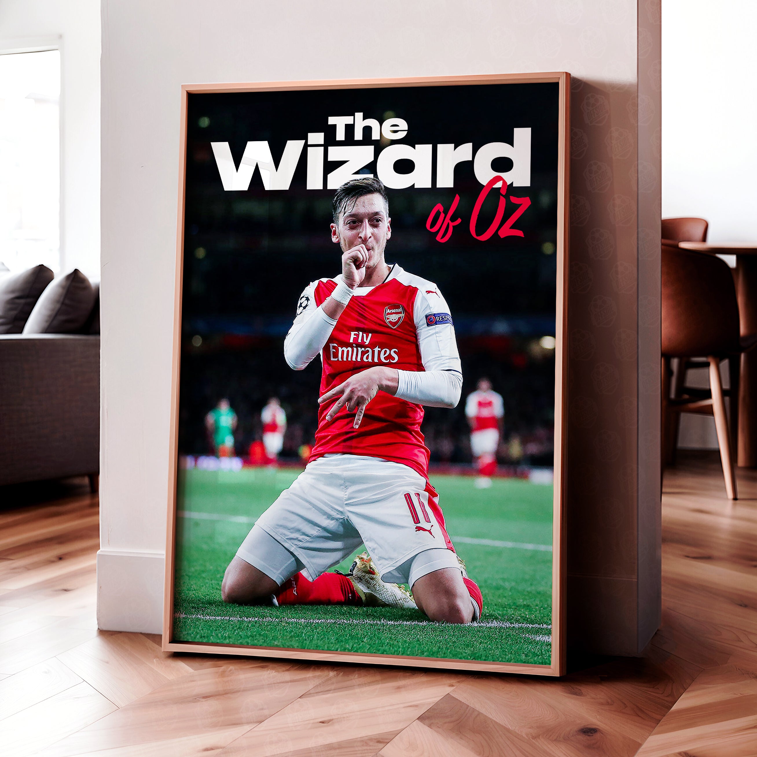 Mesut Ozil 'Wizard Of Oz' Poster – Offside Posters