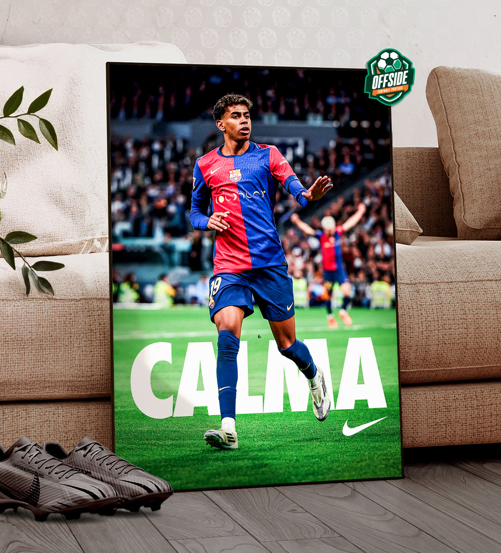 Lamine Yamal 'Calma' Poster – Offside Posters