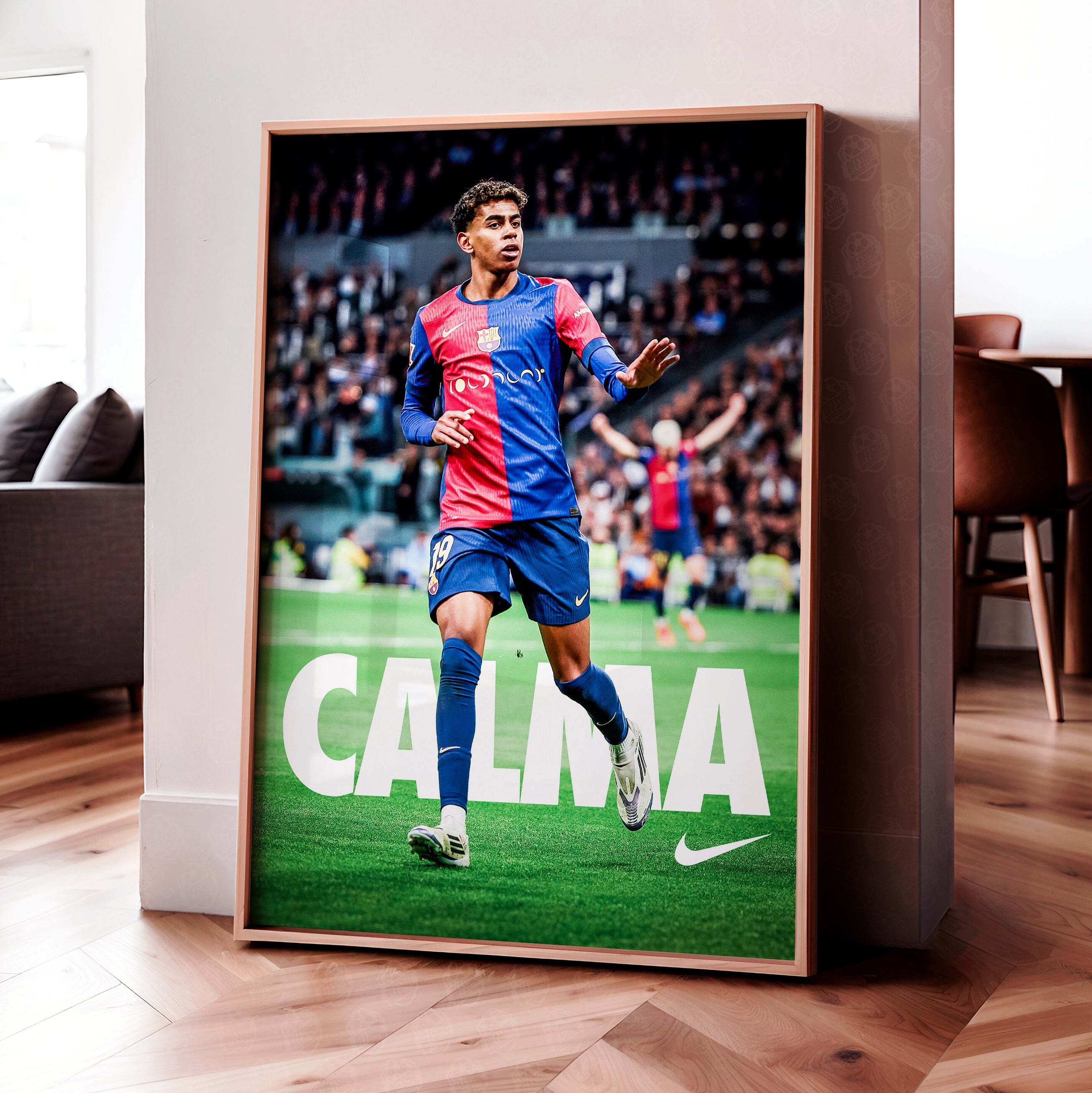 Lamine Yamal 'Calma' Poster – Offside Posters