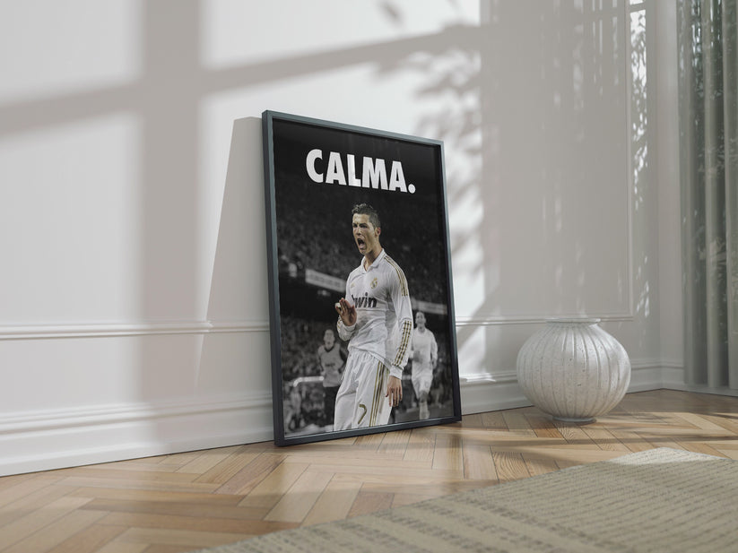 Cristiano Ronaldo 'Calma' Poster – Offside Posters